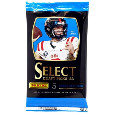 2022 Panini Select NFL Football Draft Picks Mega Box Trading Cards ...