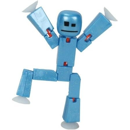 Stikbot Collectable Stop Motion Animation Figures, 8 Colors, Poseable ...