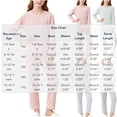 ATOGUTA School Outfits For Girls Long Sleeve Shirts Top & Long Pants ...