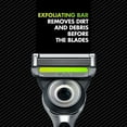 Gillette Labs Men's Razor Blade Refills with Exfoliating Bar, Green, 9 ...