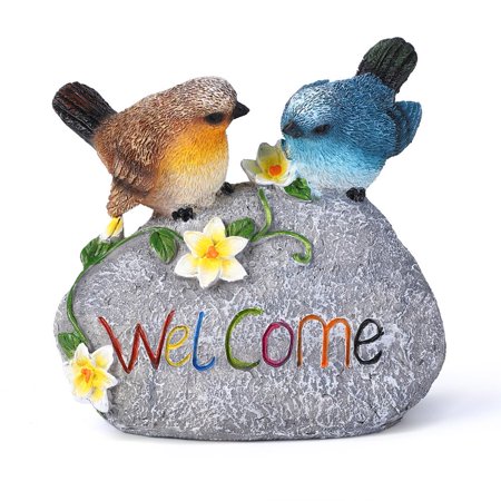 Artificial Ornaments Welcome Sign Simulation Bird Sculptures Statues ...