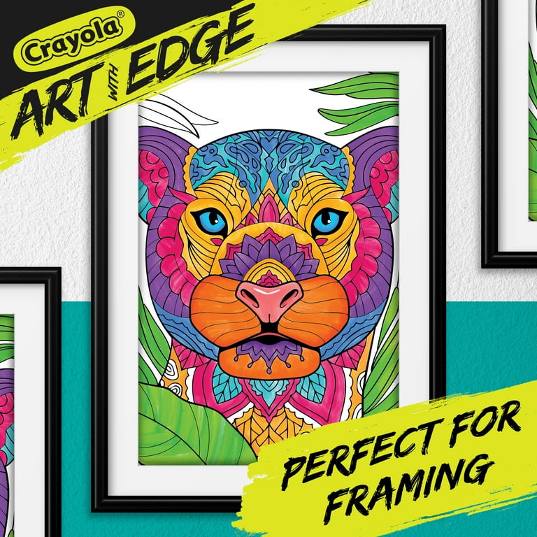 Art With Edge Coloring Pages Amazon.com: Crayola Art With Edge,