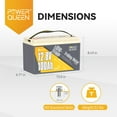 Power Queen 12V 12.8V 100Ah LiFePO4 Lithium Battery Upgraded Low ...