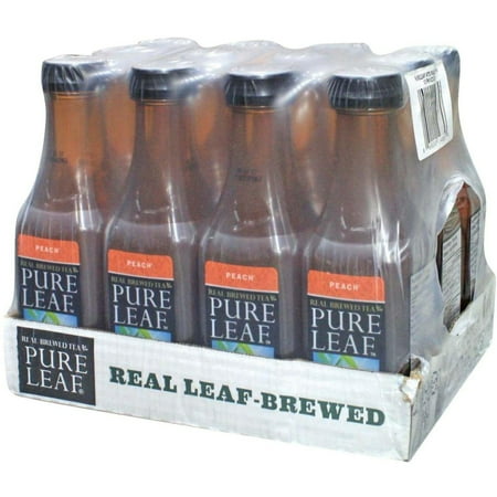 Pure Leaf Peach Iced Tea, 547 mL Bottles, 12 Pack | Walmart Canada