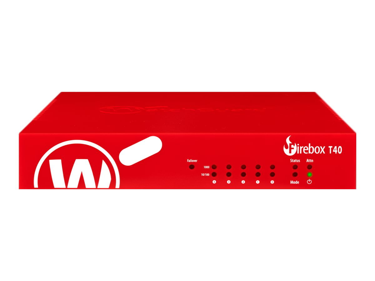 WatchGuard Firebox T40-W - Security appliance - with 1 year Basic ...