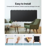 Soundsbay Sound Proofing Panels Self-Adhesive, 12 Pack Honeycomb ...