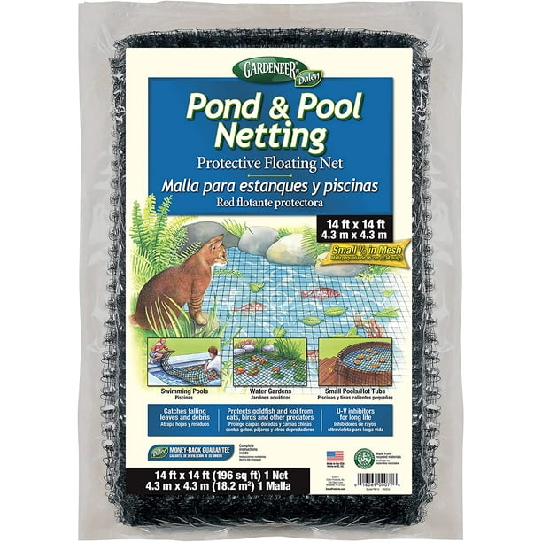 Dalen Pond & Pool Netting for Fish & Aquatic Life-3/8" Mesh-14' x 14 ...