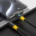 Flexible PD100W USB C LED Display Charging Cable USB C Power Cable ...