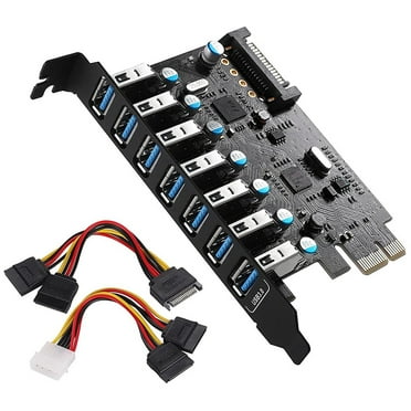 StarTech 4 Port PCI Express Low-Profile High-Speed USB Card - Walmart.com