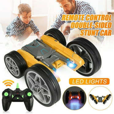 Stunt RC Car, 4WD 2.4GHz Remote Control Car Gesture Sensor Toy Cars, Double Sided Rotating ...