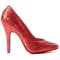 Ellie - Women's Red Glitter Pumps - Walmart.com - Walmart.com
