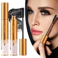Ovnvuskg Lash Mascara Waterproof Luxuriously Longer Thicker Voluminous