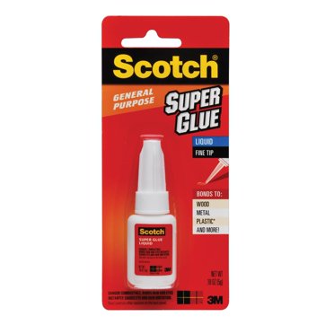 3M Scotch Super Glue With Precision Applicator, 4gm - Walmart.com