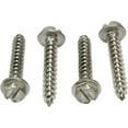 Bolt Dropper #8 x 1" Stainless Slotted Hex Washer Head Screw (100 pc ...