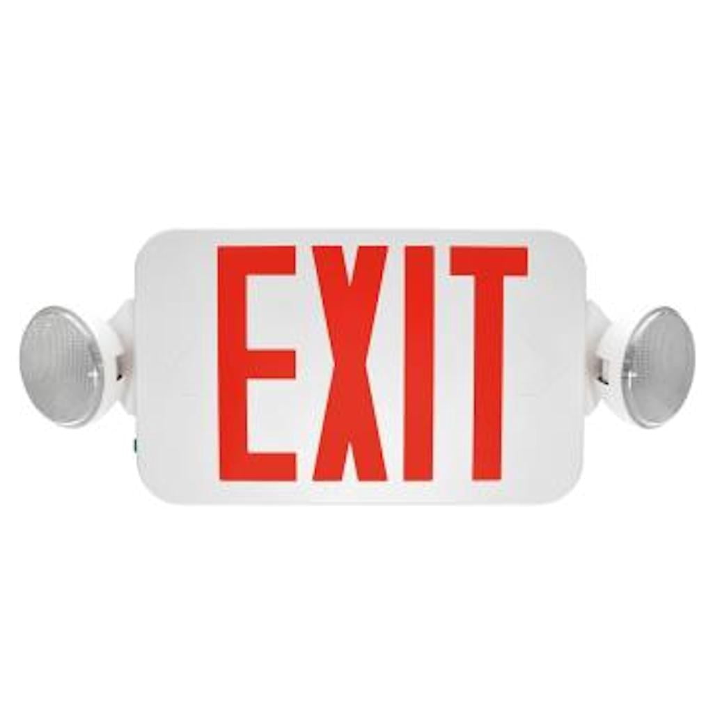 Maxlite 33048 - EXC-RWRC Indoor Exit Emergency Combination LED Fixture ...