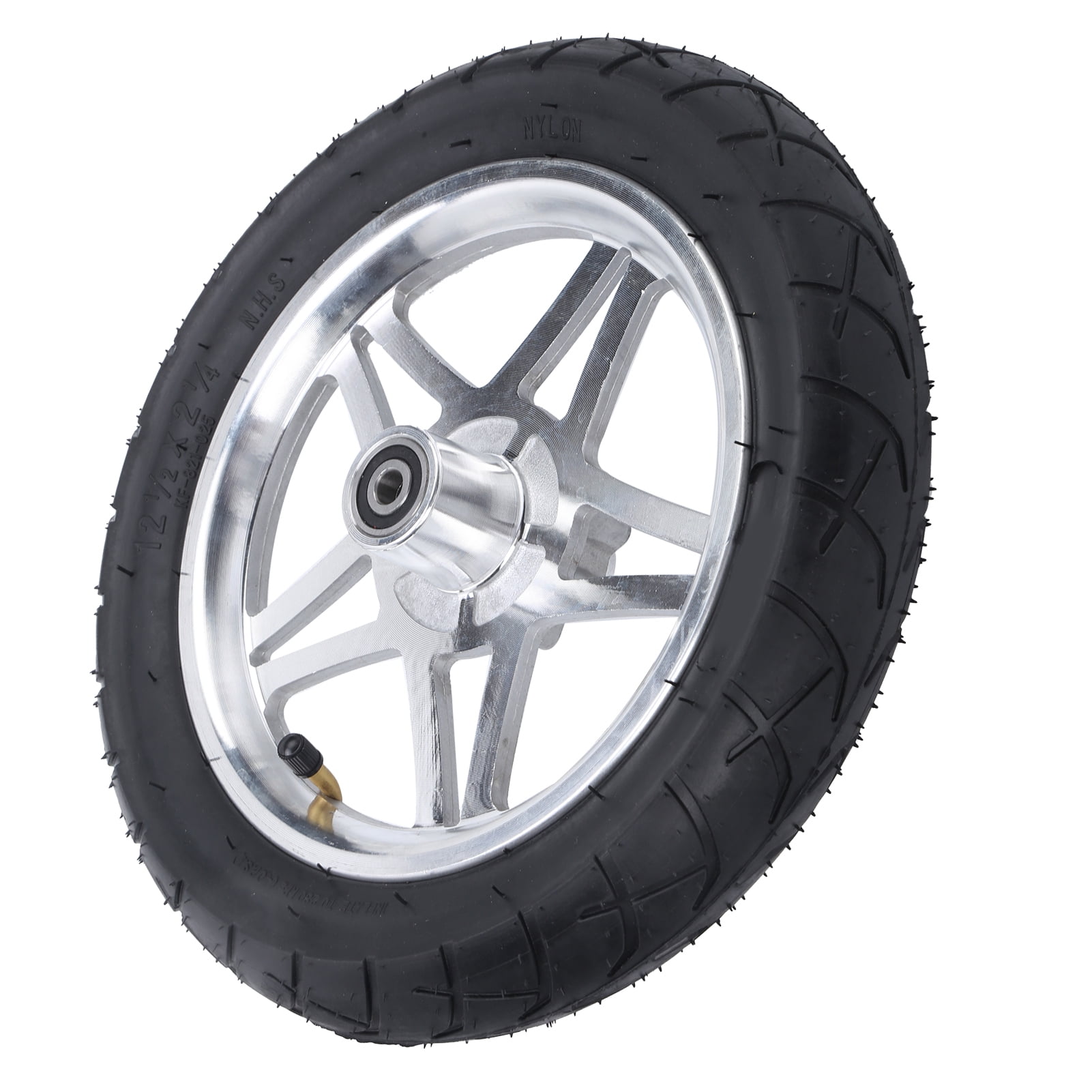 Tebru 12 Inch Tire 12 1/2 X 2 1/4 Wheels With Alloy Rims For Scooter ...