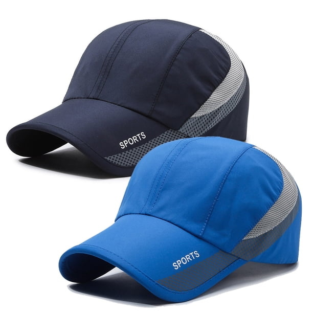 2 Pack Reflective Foldable Sports Hat UPF 50+ Sun Protection Outdoor ...