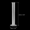 100ml Laboratory Measurements Clear White Plastic Graduated Cylinder ...