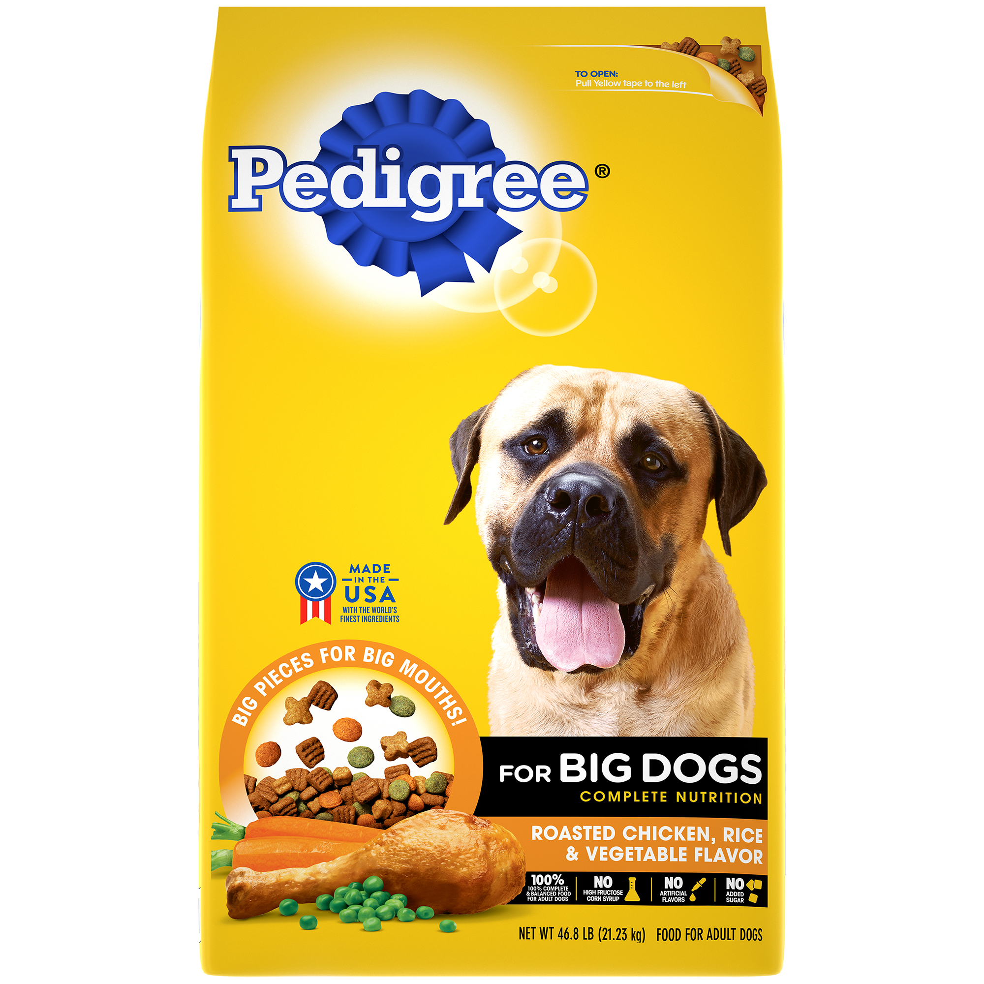 PEDIGREE For Big Dogs Adult Complete Nutrition Dry Dog Food Roasted PEDIGREE For Big Dogs Adult Complete Nutrition Dry Dog Food Roasted