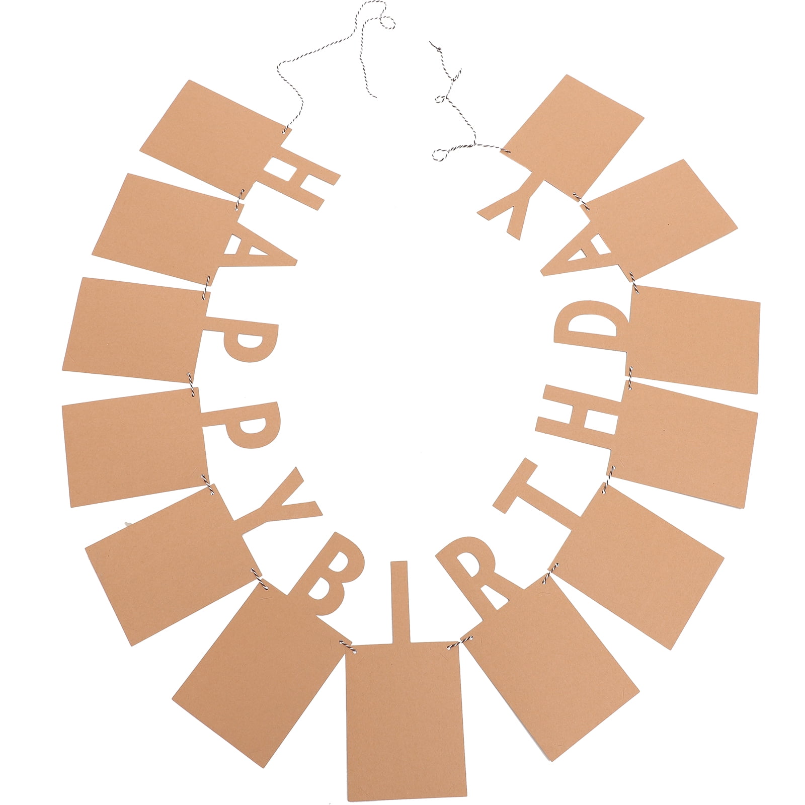 NUOLUX Photo Banner Birthday Happy Wall Picture Hanging Display Banner ...