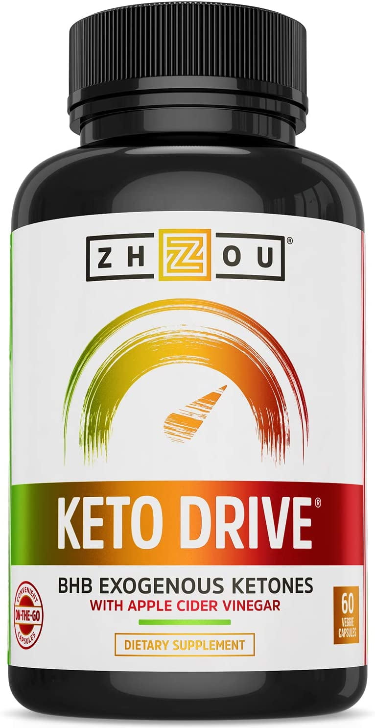 Suplemento Keto Drive con Cetonas Exógenas BHB 30 Porciones 60 Cápsulas ...