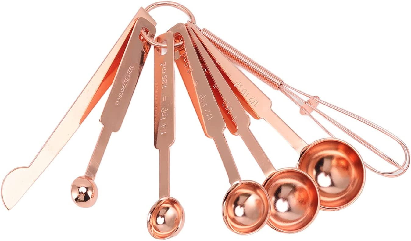 Measuring Spoons, Stainless Steel Detachable Stackable Design Baking Measuring Spoons Multi ...