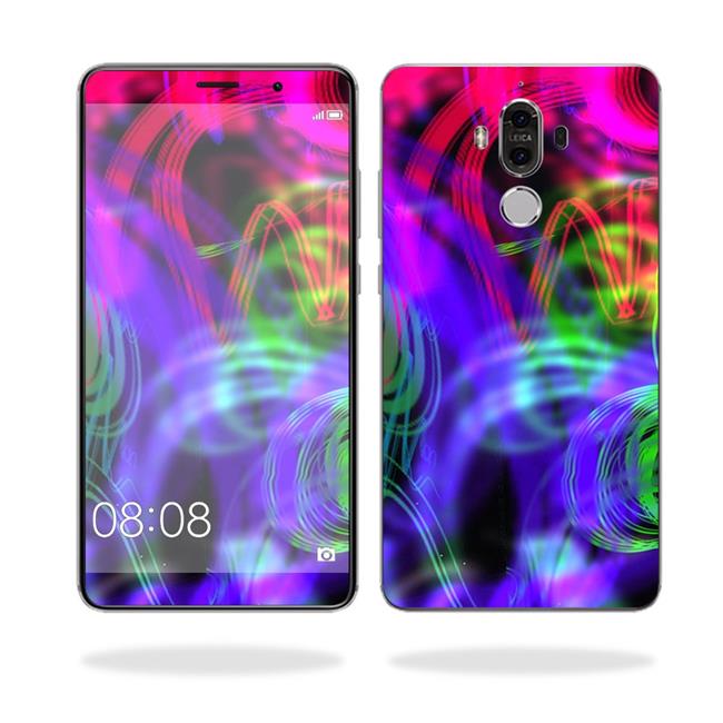 MightySkins HUMATE9-Neon Splatter Skin for Huawei Mate 9 Wrap Cover ...