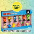 Gang Beasts 12pk Ink Stampers Party Favors Wrestler Bear Chicken PMI International - Walmart.com