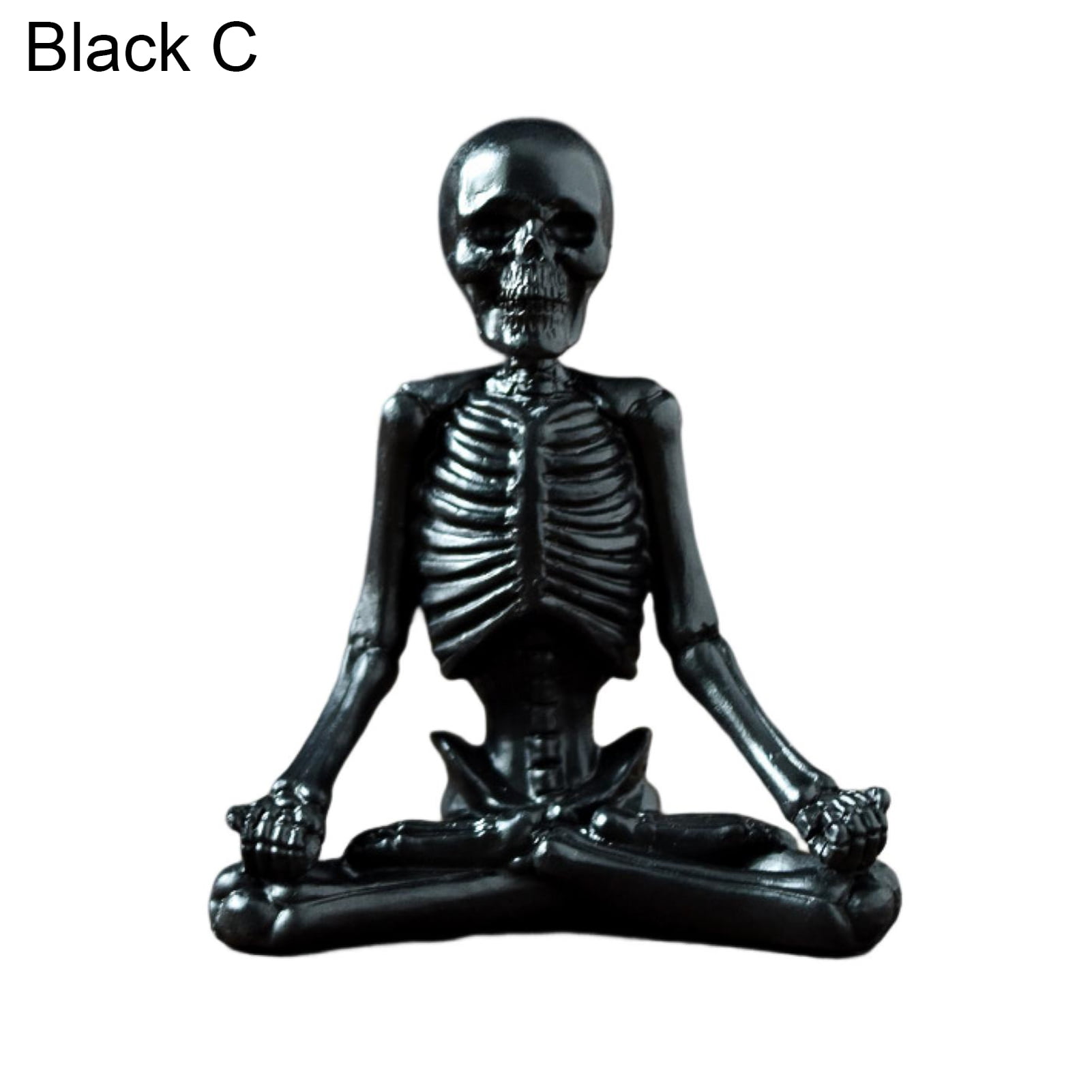 Hadanceo Halloween Yoga Skeleton Horror Ghost Festival Desktop Skeleton ...