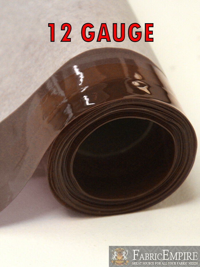 12 Gauge Smoke Tinted Plastic Vinyl Fabric 54" Wide Sold By The Yard ...