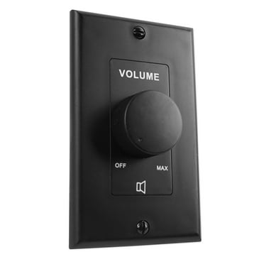 2) Rockville VOL70100 White 100 Watt 70v Wall Volume Control Zone ...