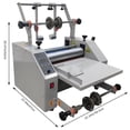 13" Laminator Steel Roller Laminating Machine with Perforation Knife ...