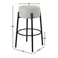 Steve Silver Canova Gray Marble Top Cocktail Table - Walmart Business ...