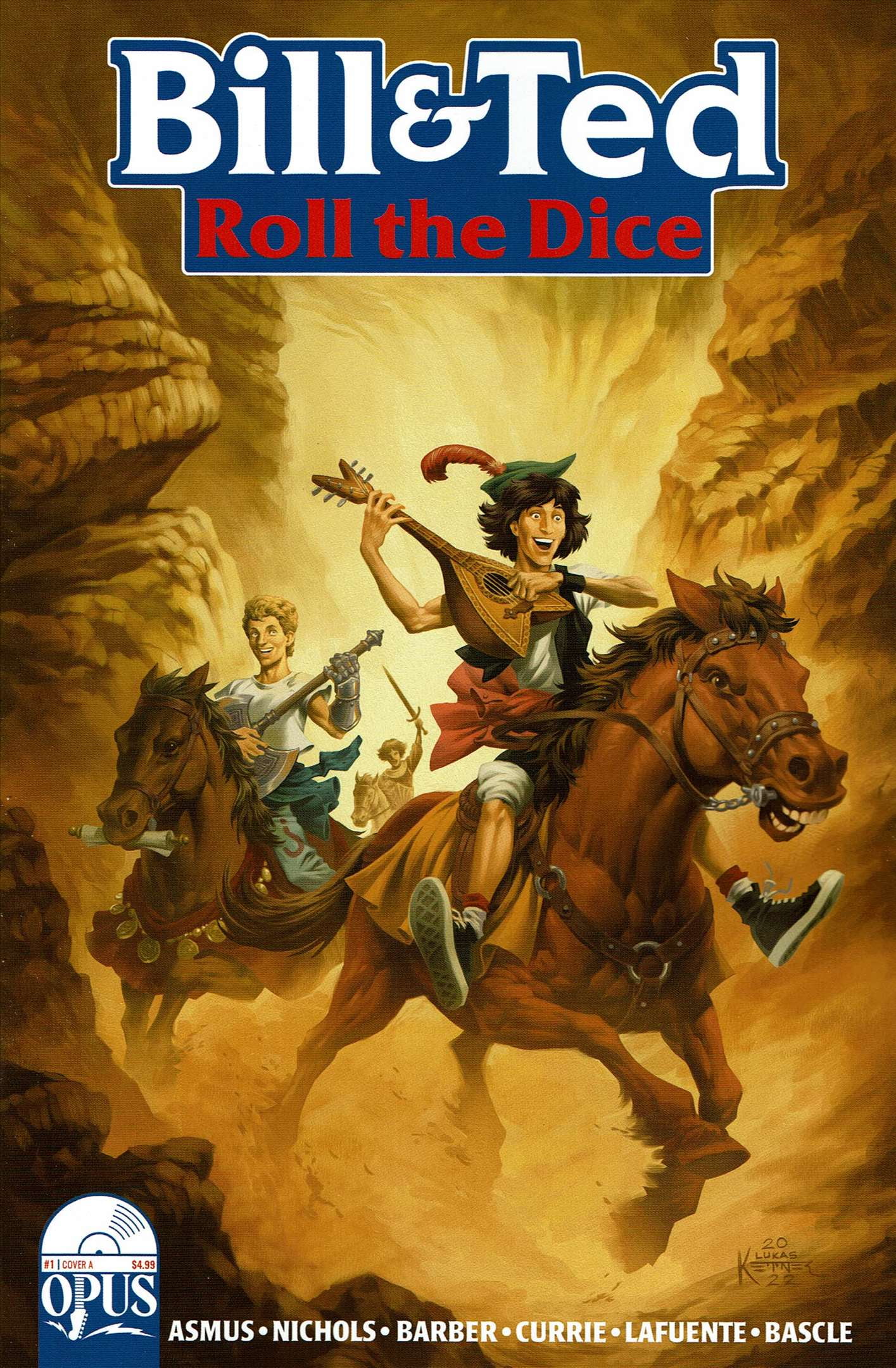 Bill And Ted Roll the Dice #1A VF ; Opus Comic Book - Walmart.com