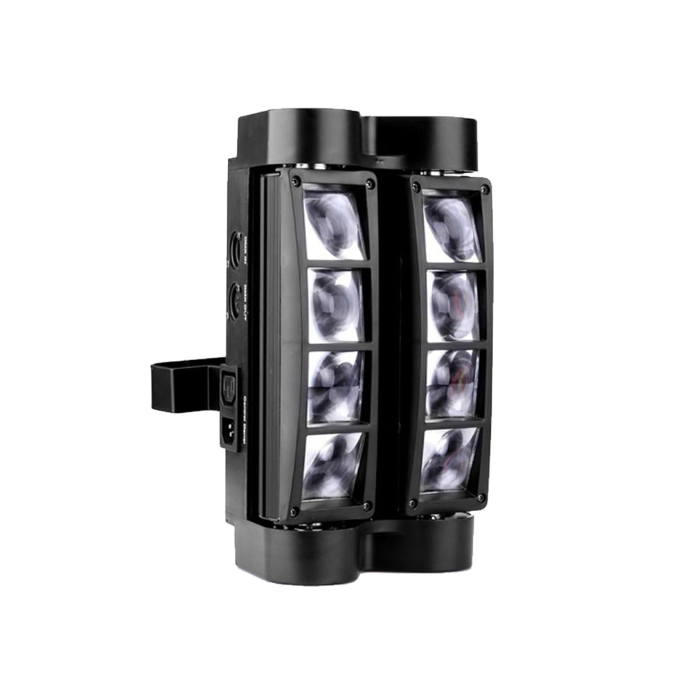 Buy Hemoton DJ Moving Head Lights 8LED Beam Spider Light DMX Control ...