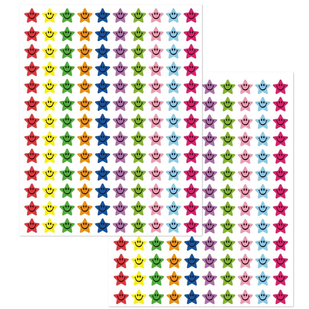 KEEPJOY Mini Star Stickers for Kids School Reward Behavior Chart with ...