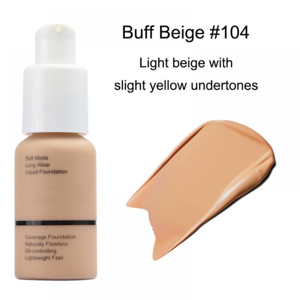 Matte Oil Control Full Coverage Foundation, 30ml Long Lasting ...