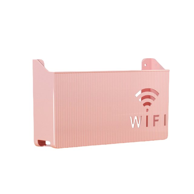 Wireless Wifi Router Storage Box Organizer Abs Plastic Wall Hanging ...