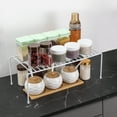 Mimifly Kitchen Cupboard Organizer Shelf, 15.8x7.9x5.9 inch, 2 Pack ...