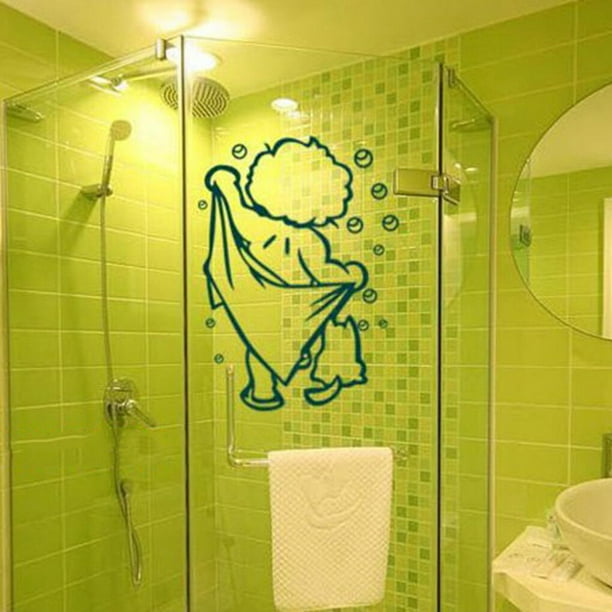 wolftale I Love Bathing Bathroom Wall Sticker Cartoon Wall Decal ...