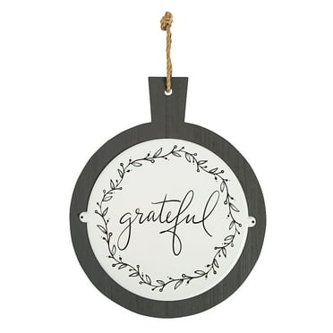Grateful Thankful Blessed Wall Sign - Home Decor - 1 Piece - Walmart.com