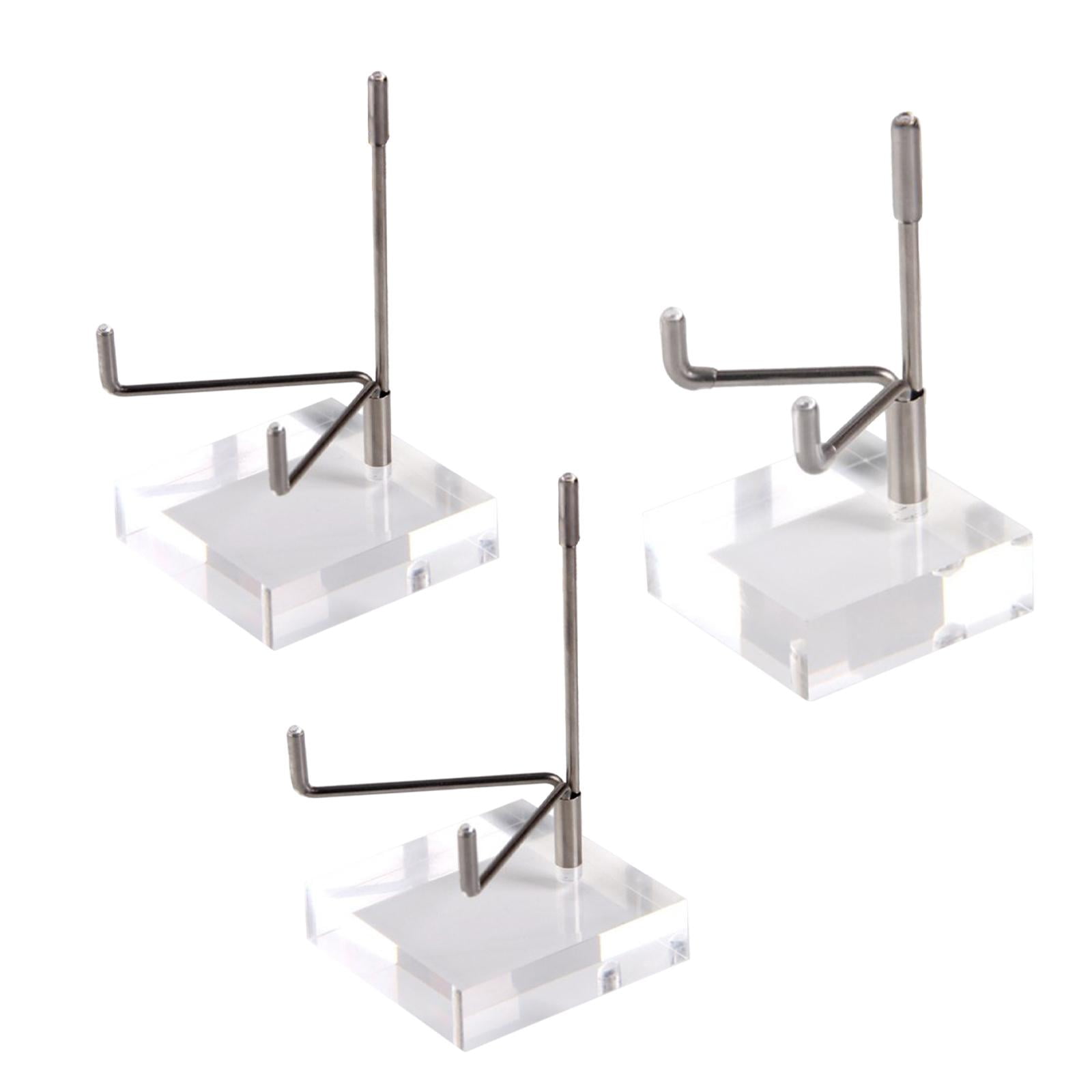 Click here for Tishita 3pcs Clear Acrylic Display Stand Metal Arm... prices