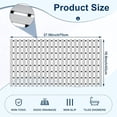 Weighted Non Slip Bathtub Mat, Textured TPE Bath Mat for Textured ...