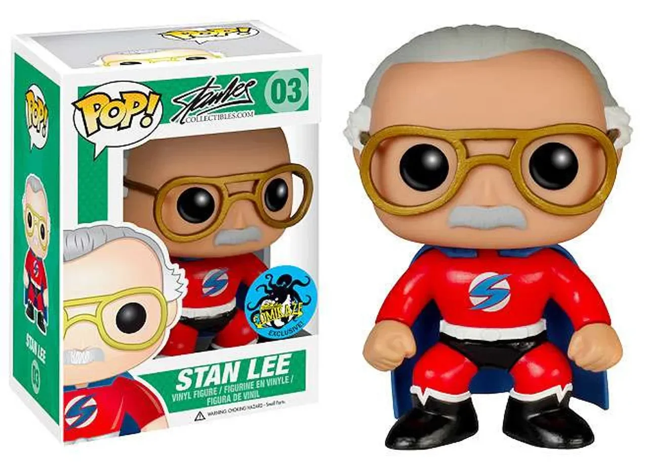 FUNKO POP Father of Marvels Action Figure Stan #01 #8 #02 #04 03# Lee ...