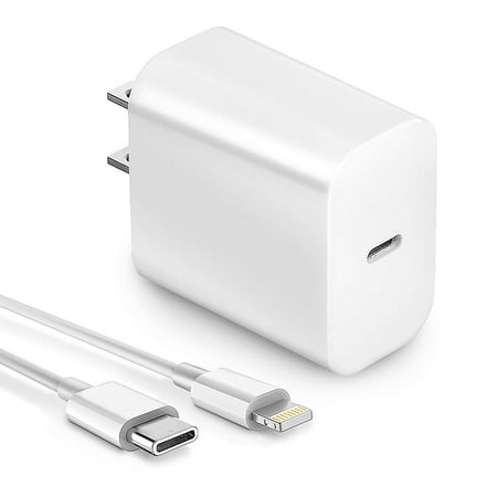 iPhone 12 Fast charger, 20W PD USB c Wall charger with 5FT USB c to ...