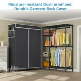 VIPEK V7C Basic Garment Rack with Cover Portable Closets Heavy Duty ...