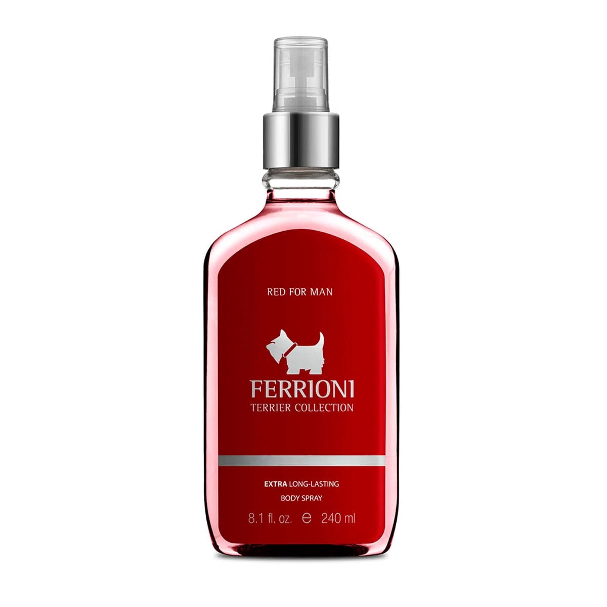 PERFUME FERRIONI RED TERRIER 240 ML BODY SPRAY Ferrioni EAU DE COLOGNE ...