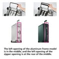 Clear PVC Luggage Protective Cover, Transparent Dustproof Trunk Shield ...