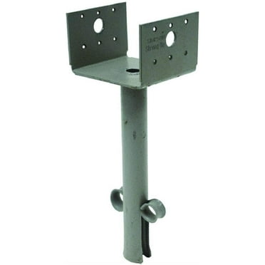 Simpson Strong Tie AC4Z ZMAX Galvanized 18-Gauge 4-Inch Adjustable Post ...