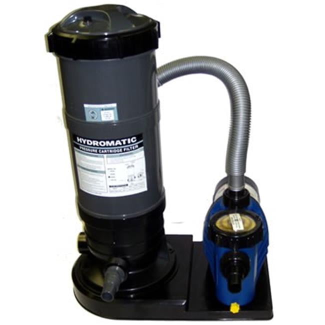 Blue Wave Hydro 120 Sq Ft Cartridge Filter System with 1.5 HP Pump for ...